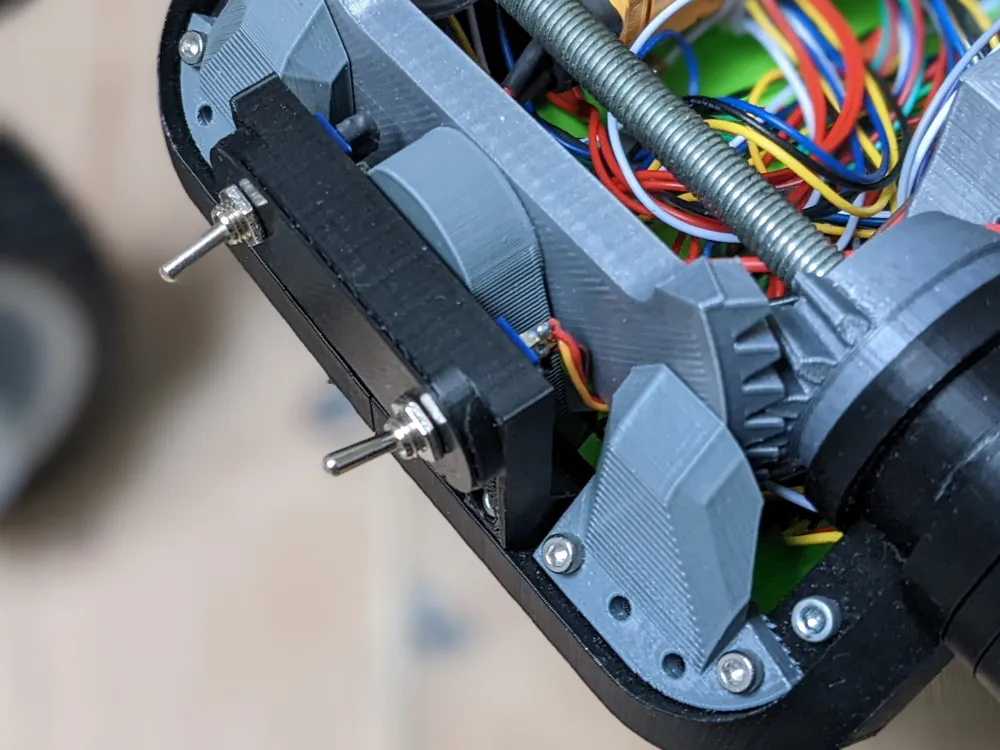 Switch Panel for Stair Climbing Rover by WildWillyRobots - MakerWorld