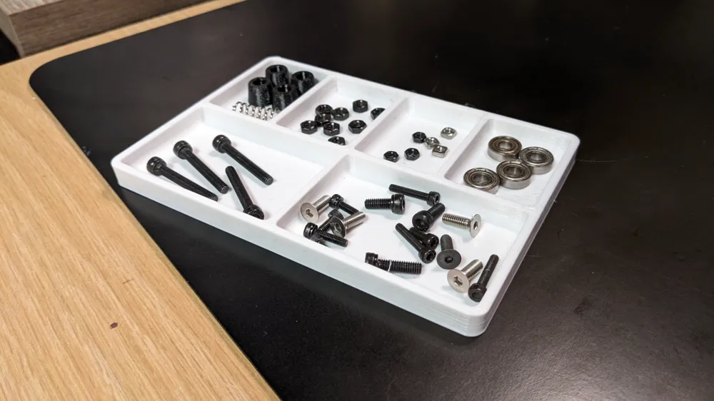 Minimal Screw Tray by user_2869450039 - MakerWorld