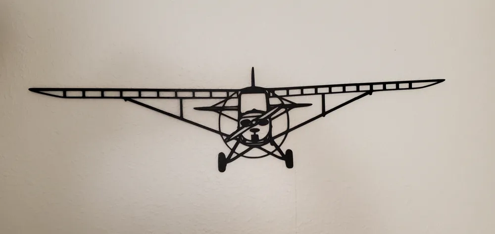 Aeronca Champ 7AC 2D Wall or Desk Art by Fight2Fly - MakerWorld