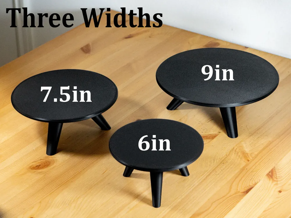 Plant Stand - Simple Mid-Century Modern Planter Holder - Easy Print ...