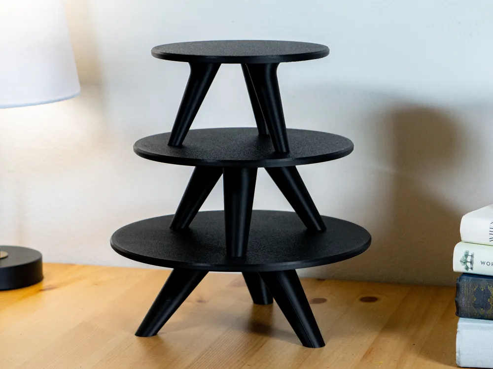 Plant Stand - Simple Mid-Century Modern Planter Holder - Easy Print ...