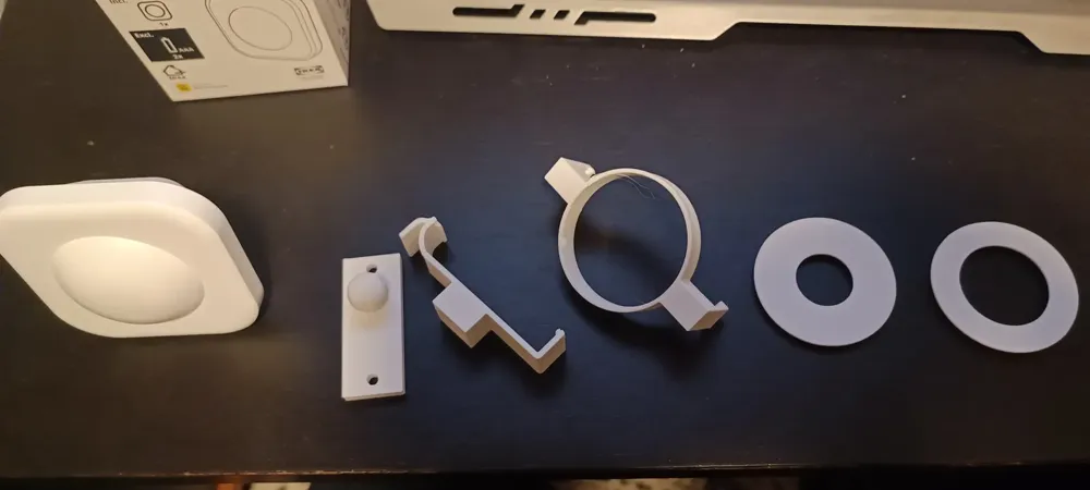 IKEA Vallhorn Wall mount holder Remixed by Matteo.Conti - MakerWorld