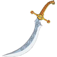 BOTW Moonlight Scimitar by LBPrint - MakerWorld