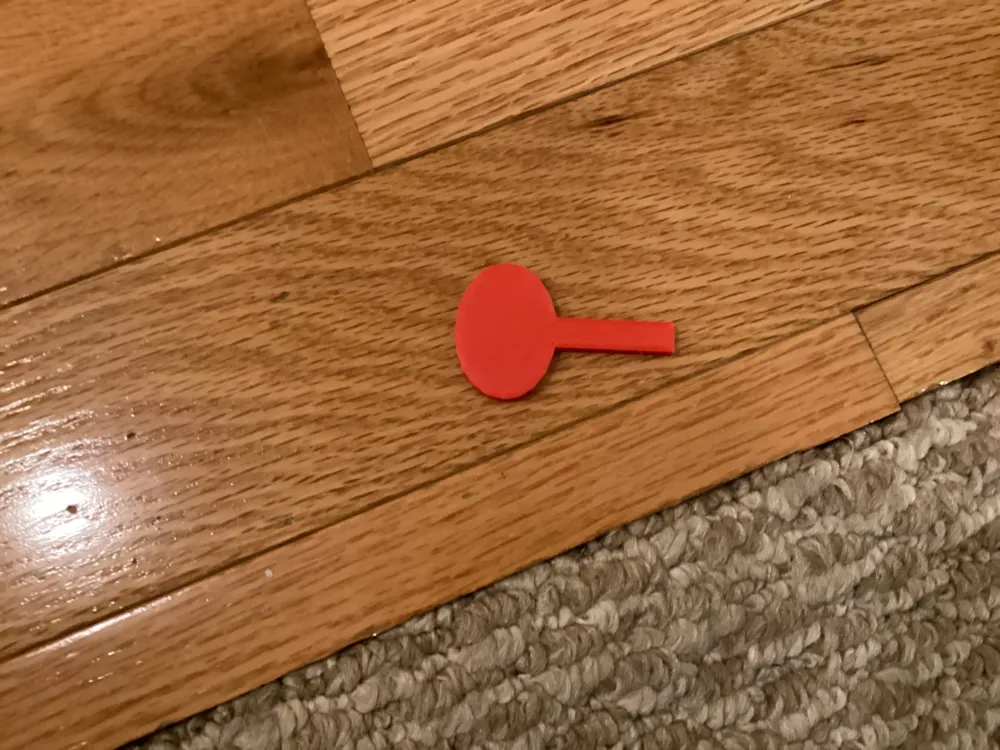 room door key (works with most doors) by stlmaker1177 - MakerWorld