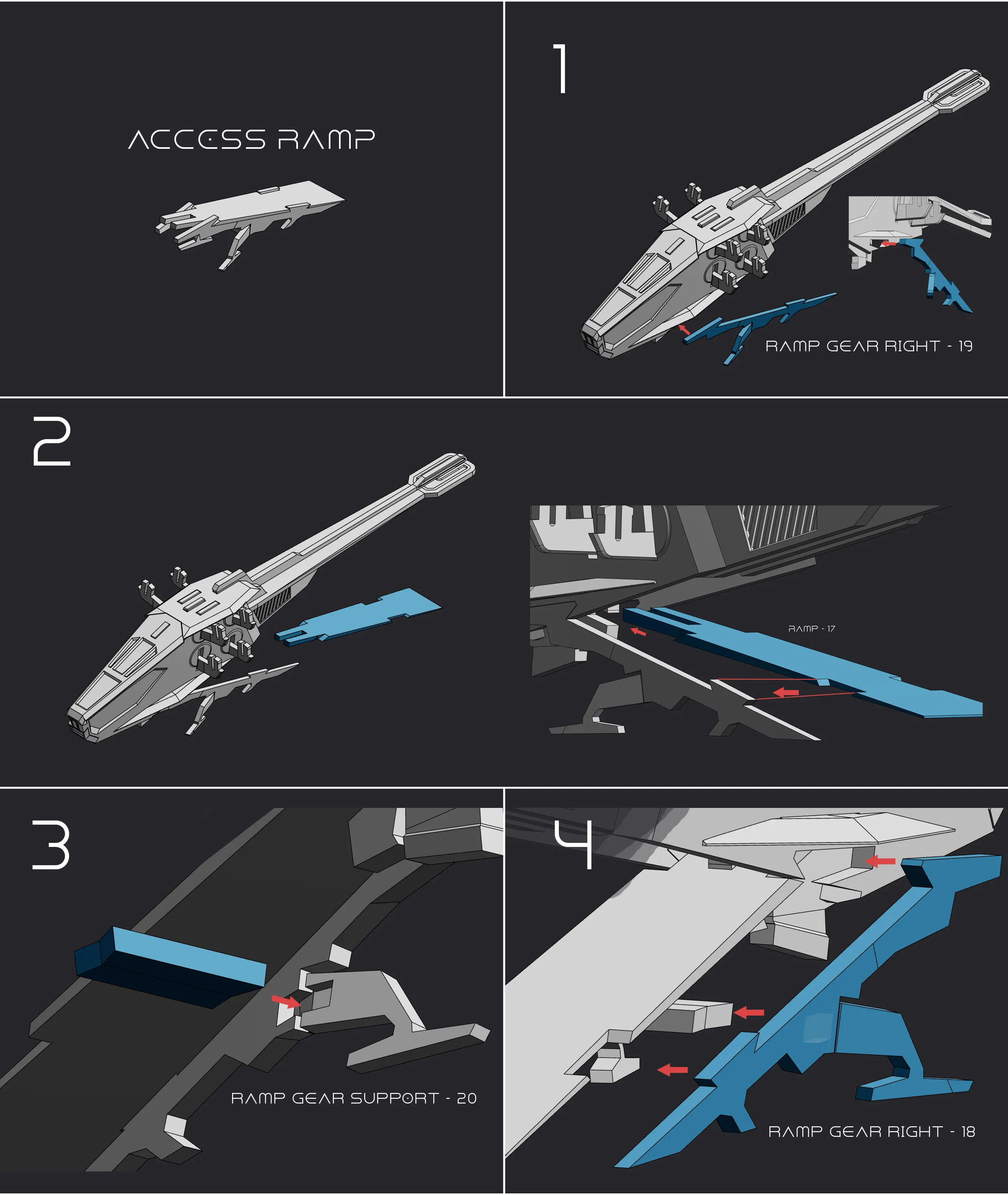 Dune - House Atreides Ornithopter - Kit by Kamteix MakerWorld: Download ...