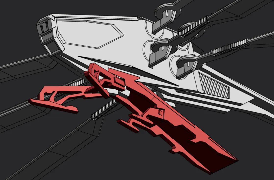 Dune - House Atreides Ornithopter - Kit by Kamteix MakerWorld: Download ...