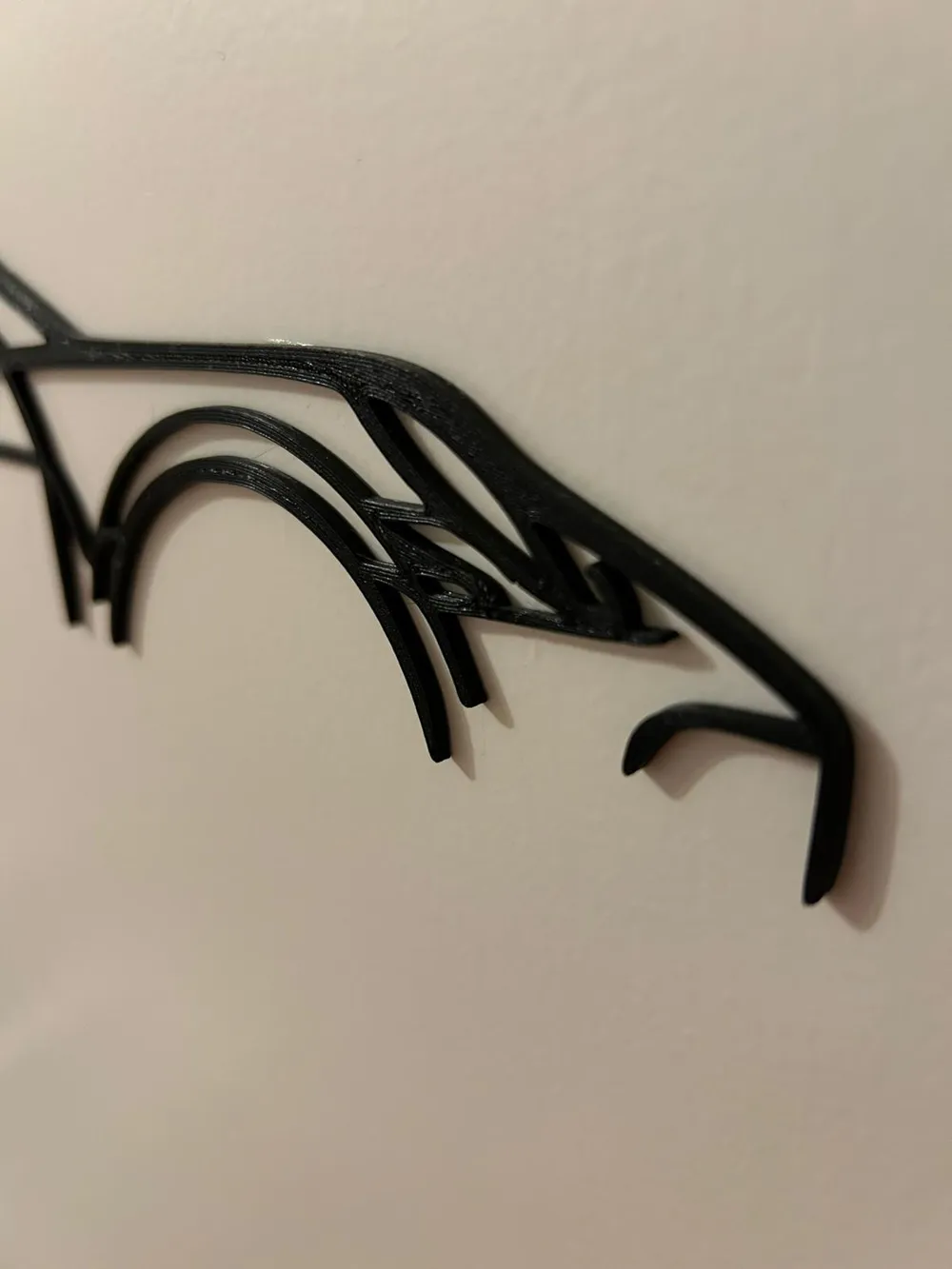 Porsche 911 992 GT3RS silhouette wall decoration by hexacontaphilie ...