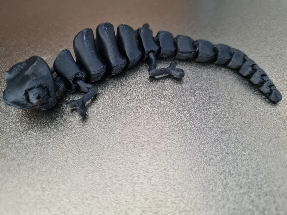 cute Articulated Chameleon - Print in Place Remixed by ...