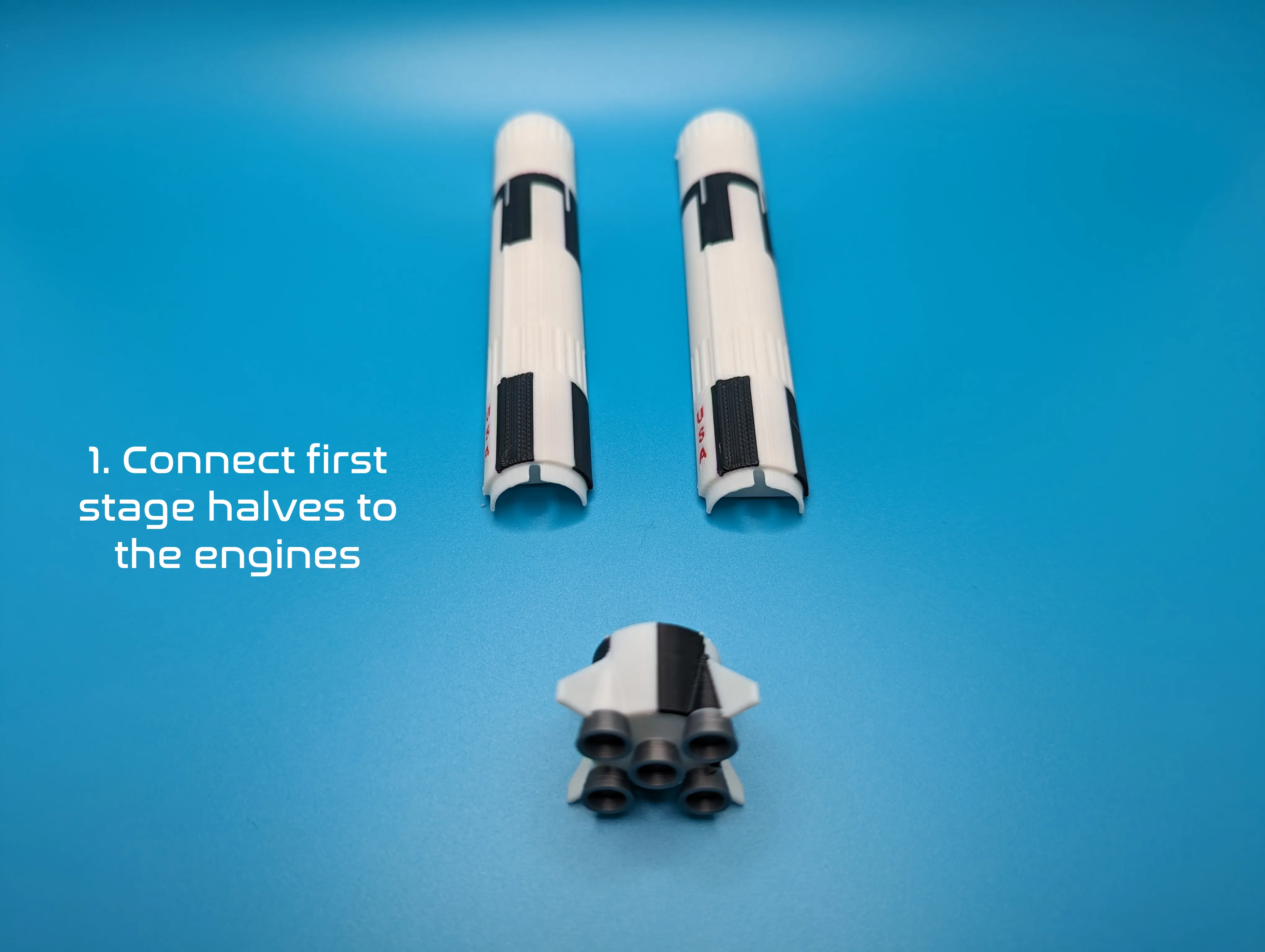 NASA Saturn V Kit Card - Free 3D Print Model - MakerWorld
