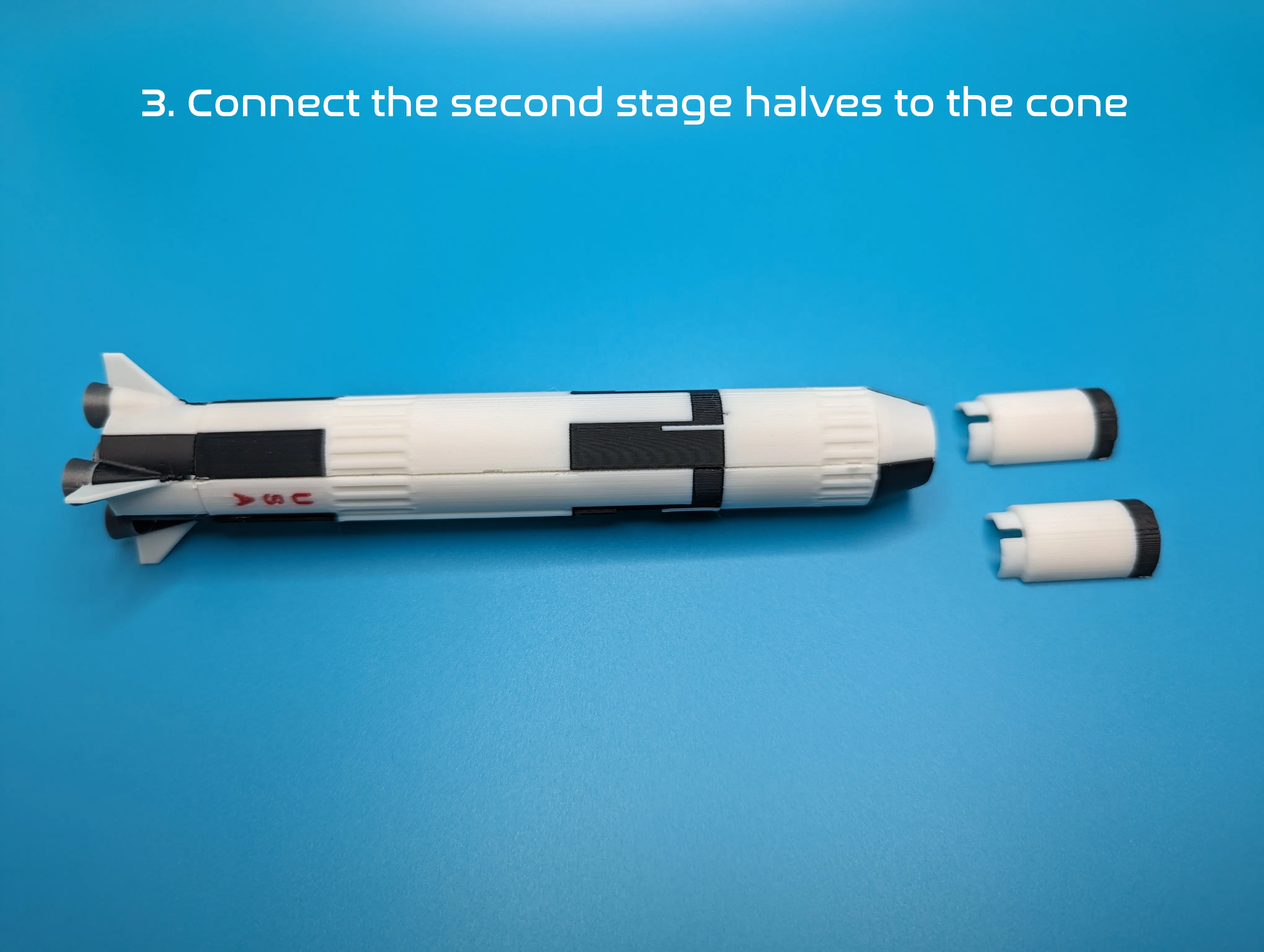 NASA Saturn V Kit Card - Free 3D Print Model - MakerWorld