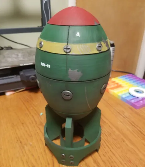 Fallout MTG Mini Nuke Deck Box - Free 3D Print Model - MakerWorld