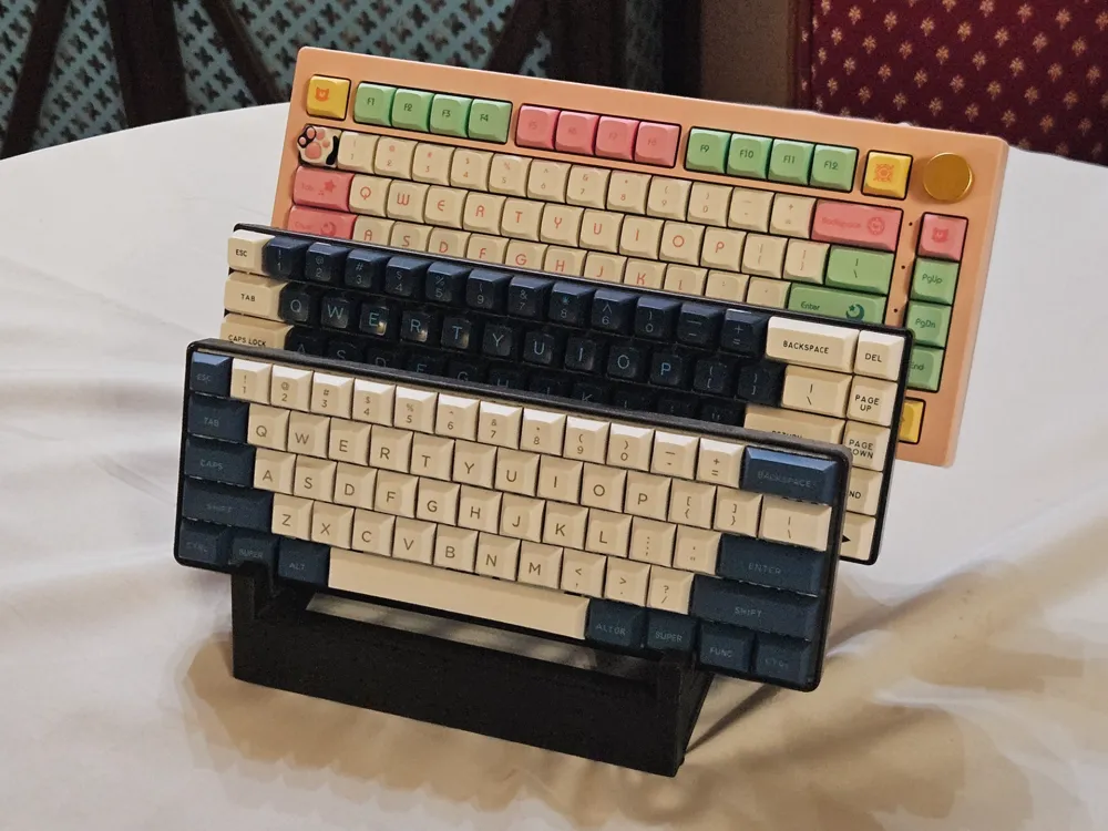 simple keyboard display/stand - Free 3D Print Model - MakerWorld