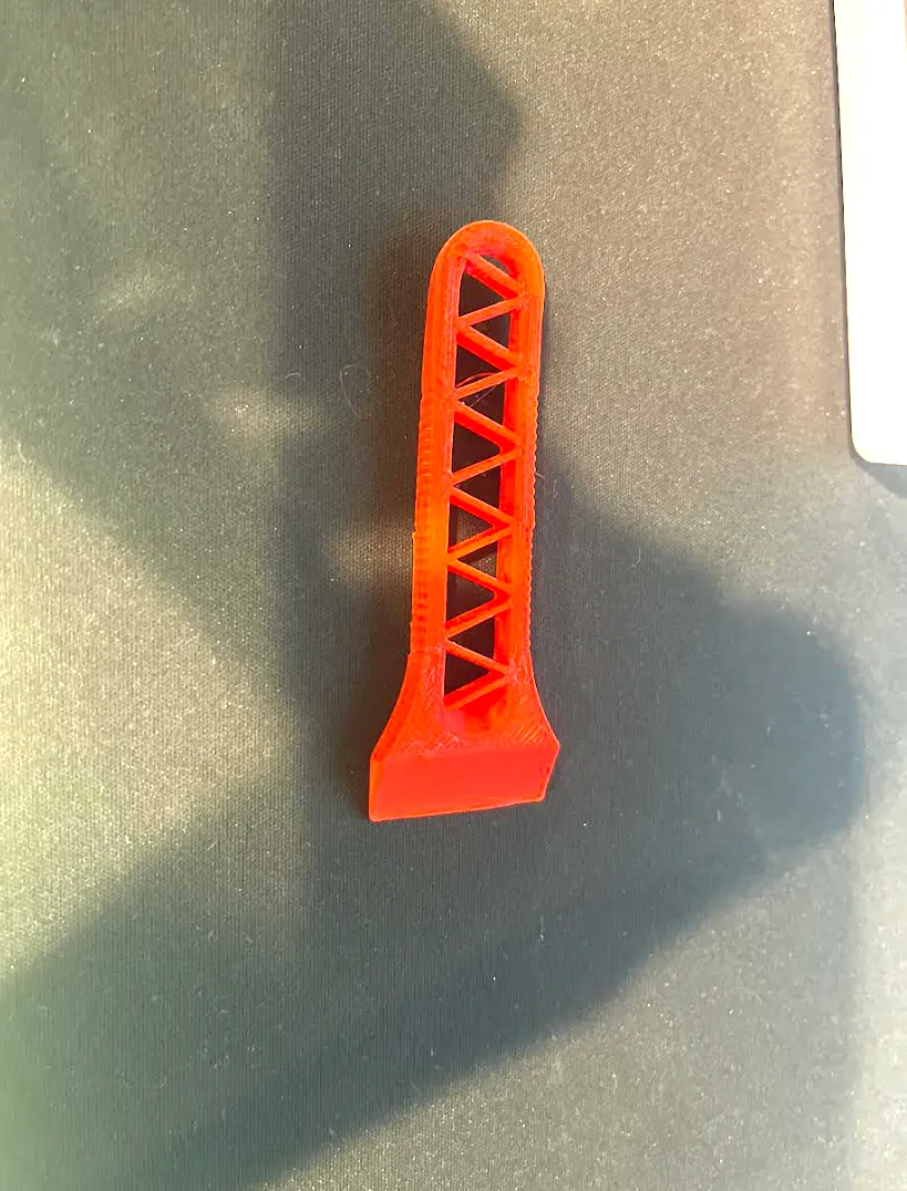 Reinforced printbed scraper Remixed by Makerdesigner_3d - MakerWorld