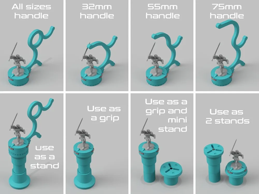 miniVICE Y-Series - Modular mini painting handle Remixed by Chito ...