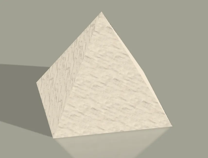Low Poly - The Great Pyramid of Giza by mlodybuk - MakerWorld