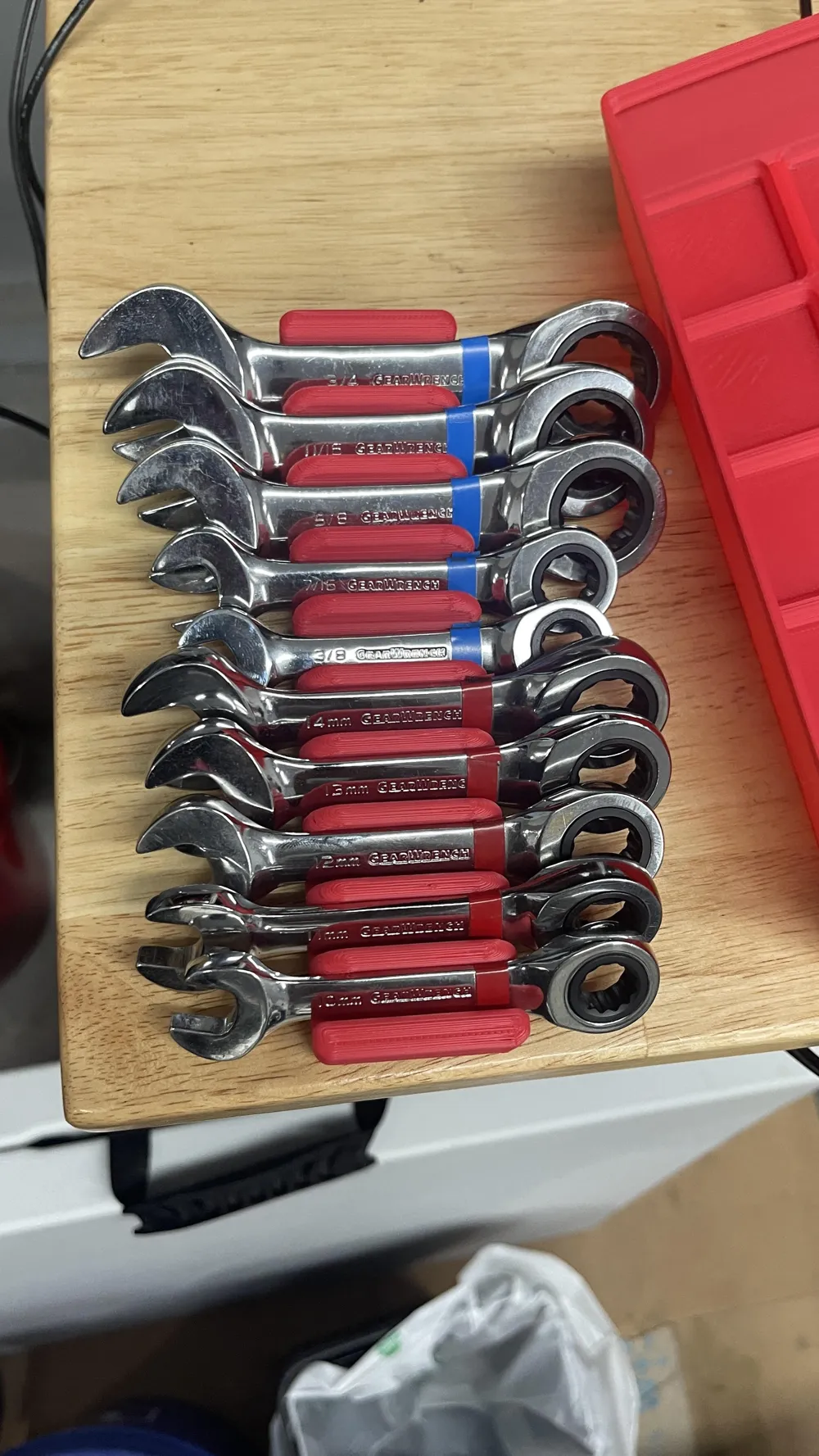 Gridfinity 10 Stubby wrenches Remixed by 3DeezNutz - MakerWorld