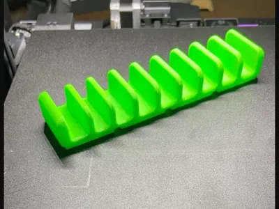 Gridfinity 9 Pliers rack by 3DeezNutz - MakerWorld