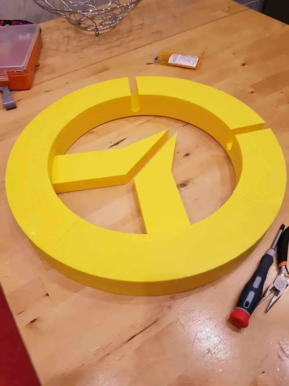 OverWatch Logo 40x40 multi parts by Mp3DPT - MakerWorld