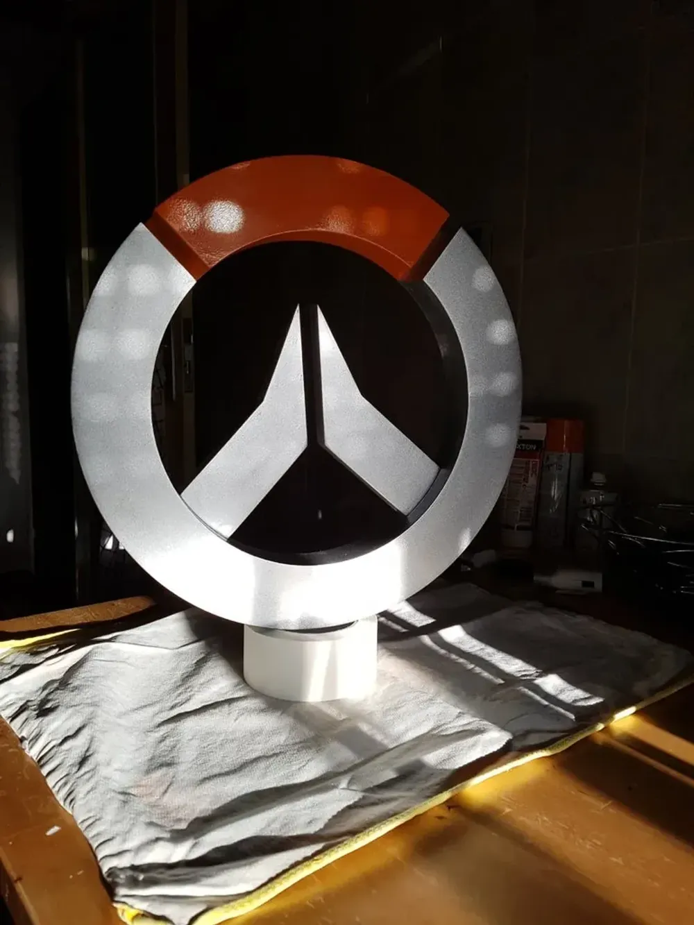 OverWatch Logo 40x40 multi parts by Mp3DPT - MakerWorld