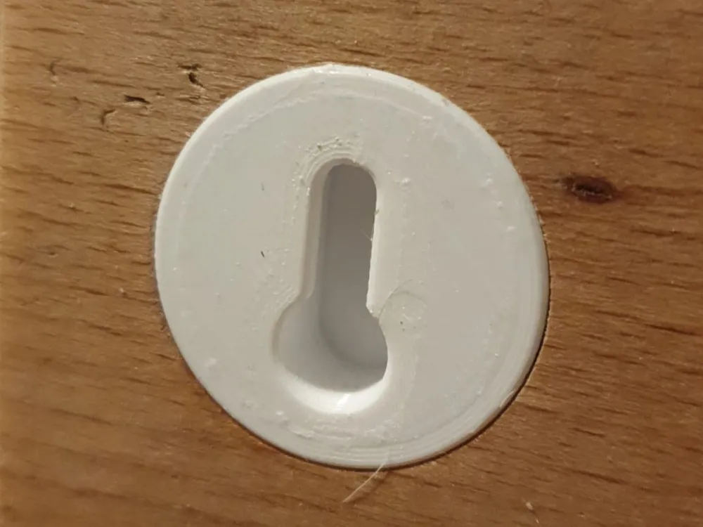 Mounting insert for wall hanging by Schenk - MakerWorld