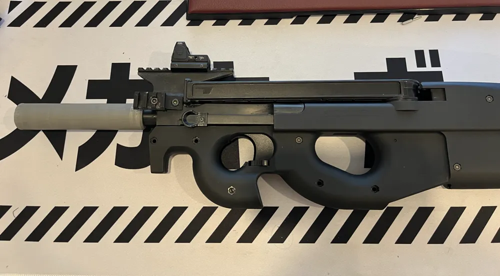 Airsoft P90 Billet upper by Cabbage - MakerWorld