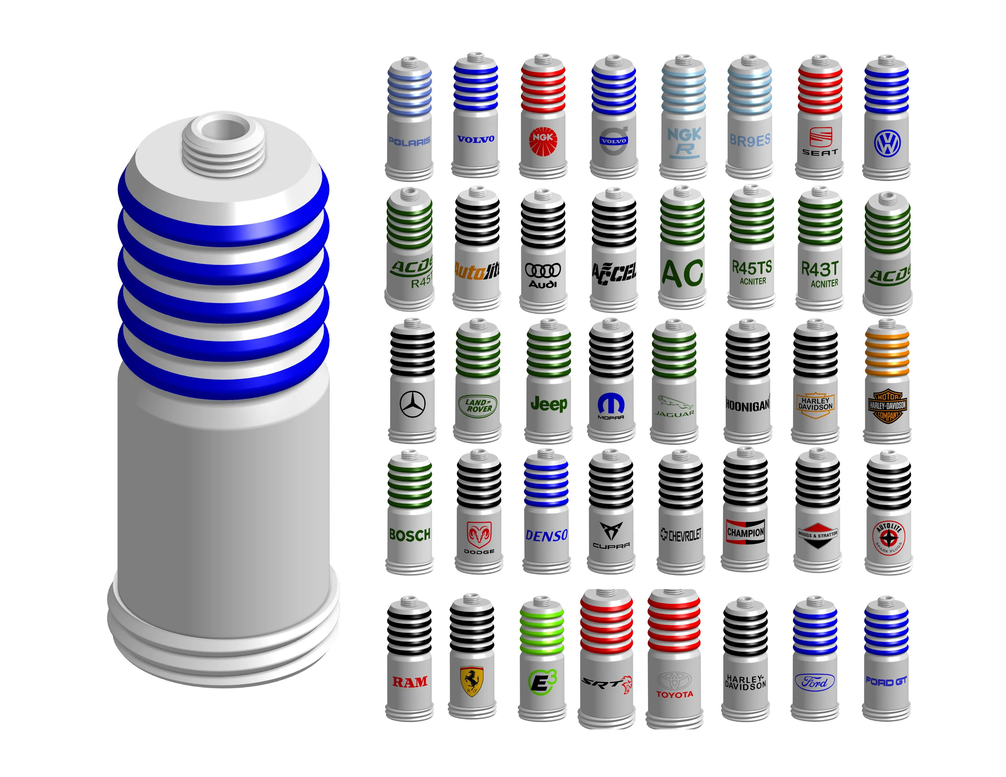 Spark Plug Lamp by Xander Designs - MakerWorld