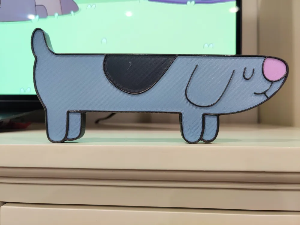 Bluey Hidden Long Dog by alonzo.balderas - MakerWorld