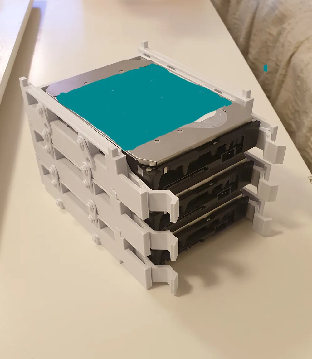 HDD Expandable Rack V1 by JPK - MakerWorld