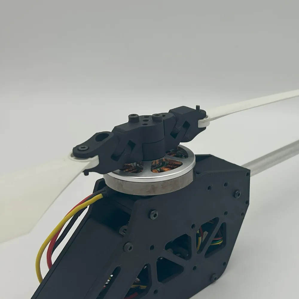 Swashplateless Rotorhead by jonahdeclerck - MakerWorld