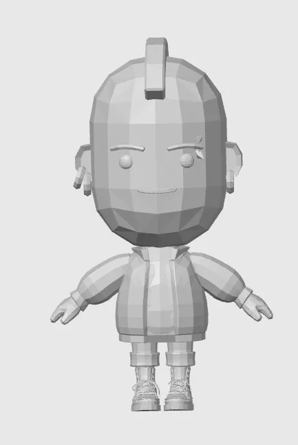 Rockstar character mohawk by qyzc9 - MakerWorld