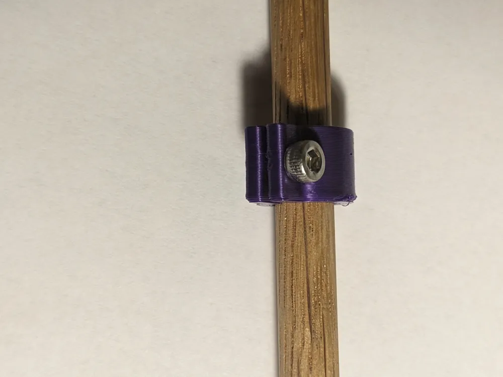 5/16 Dowel Clamp by Fantastic Plastic Person - MakerWorld