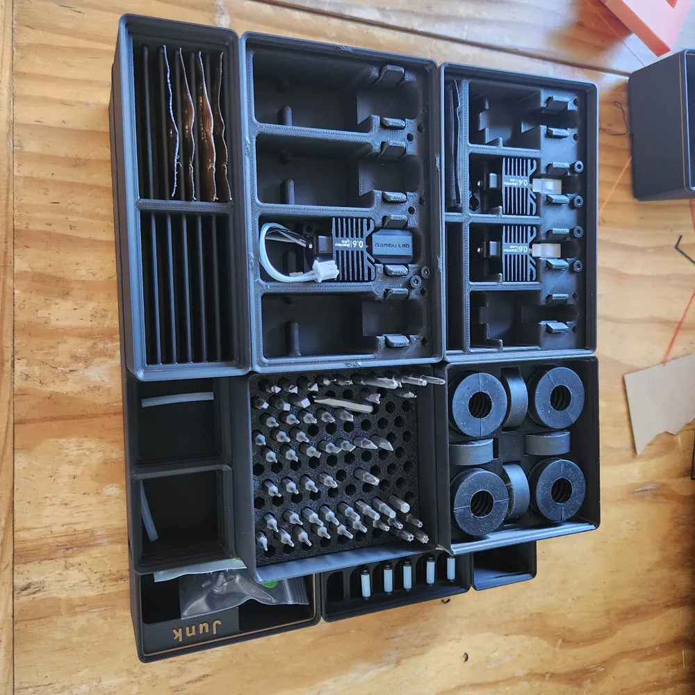 Gridfinity Bambu Lubricant and Thermal Grease Bin by Jufy111 - MakerWorld