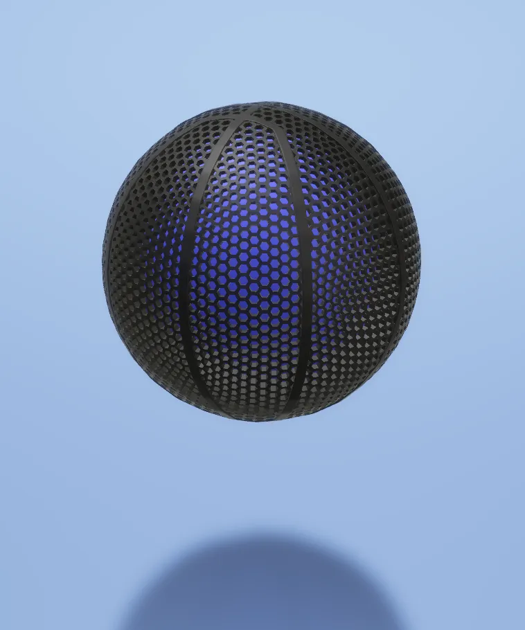 Airless Basketball Outdoors Version by OogaBooga - MakerWorld