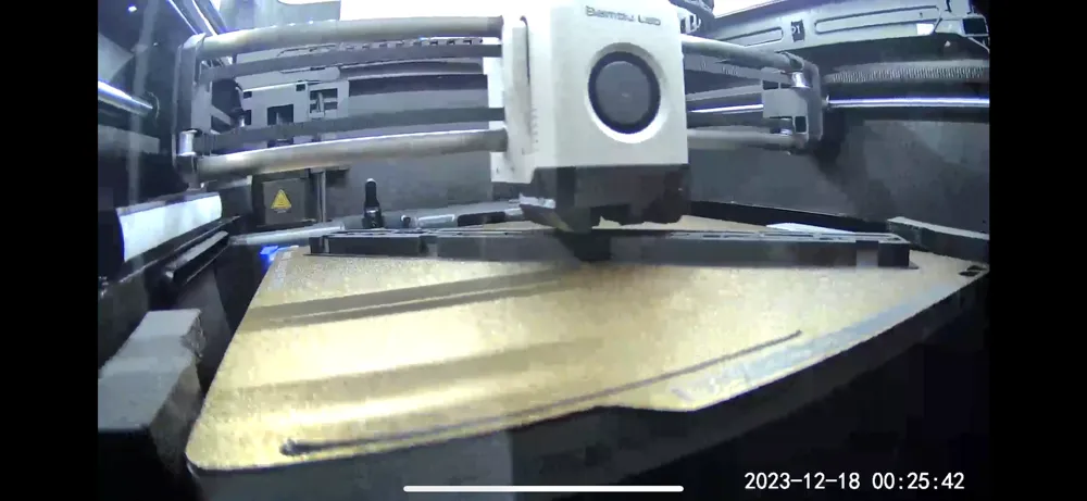 Wyze Cam Pan V3 front glass door mount for Bambu P1S/X1C Remixed by ...