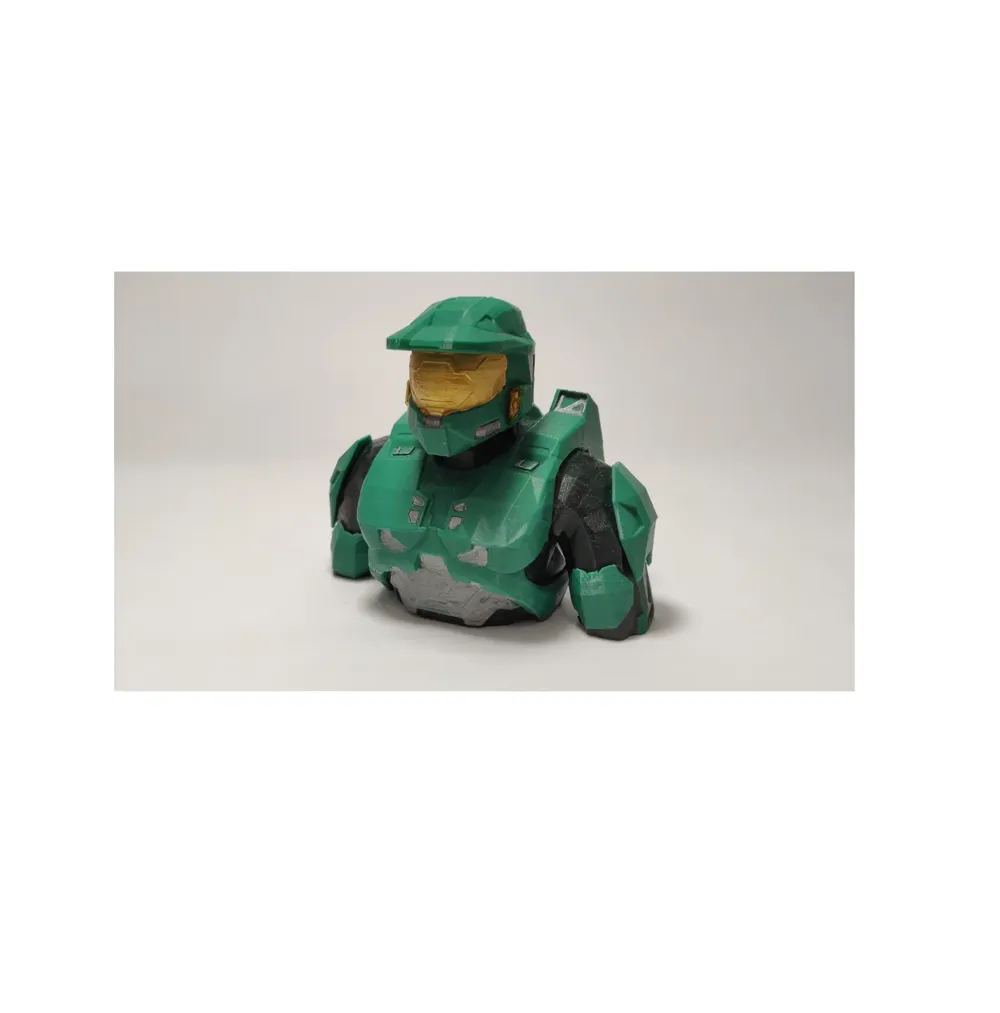 Halo Master Chief Bust by UsefulPrints - MakerWorld