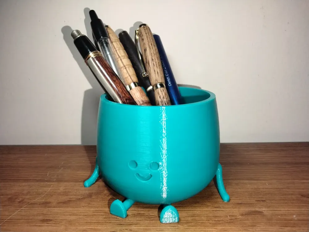 Happy Flower Pot by UsefulPrints - MakerWorld