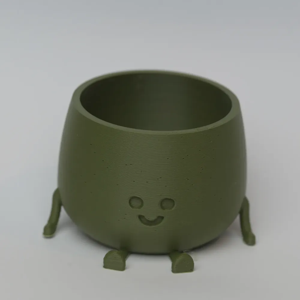 Happy Flower Pot by UsefulPrints - MakerWorld