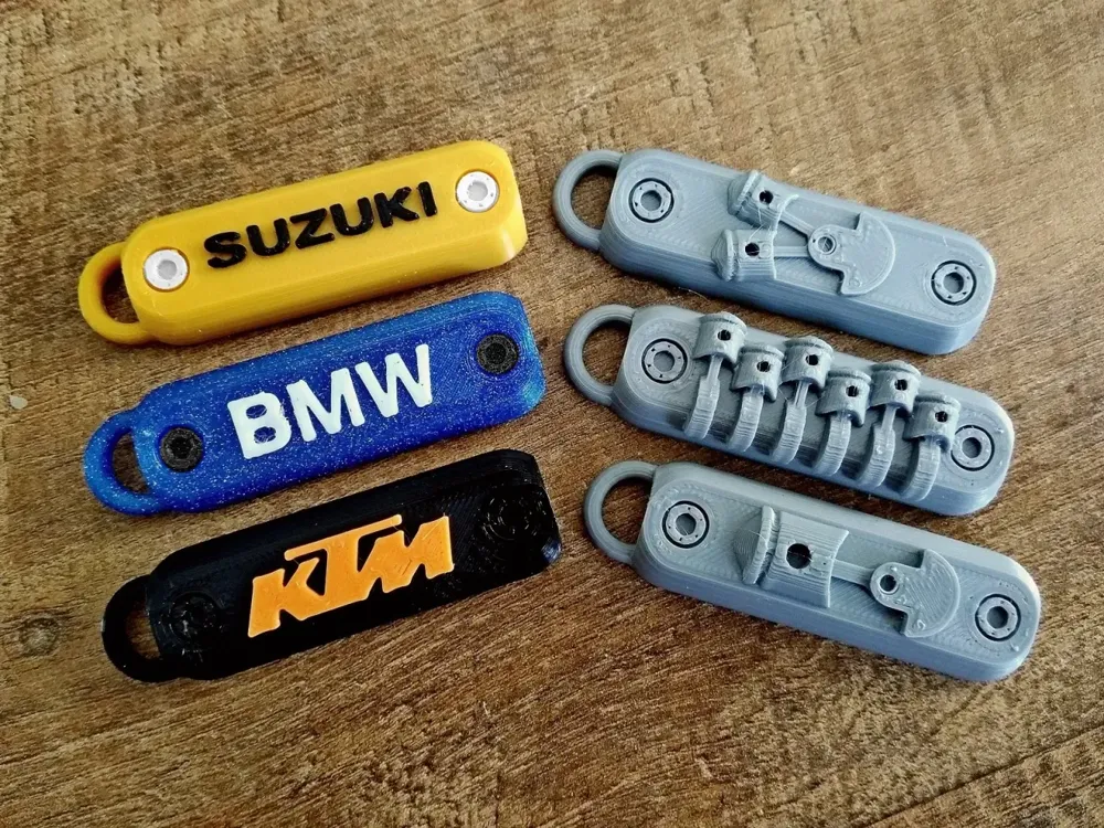 Motorcycle Key Chain by UsefulPrints - MakerWorld