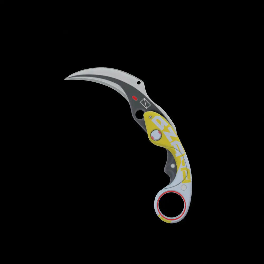 Velocity Karambit (from Valorant) by leo - MakerWorld