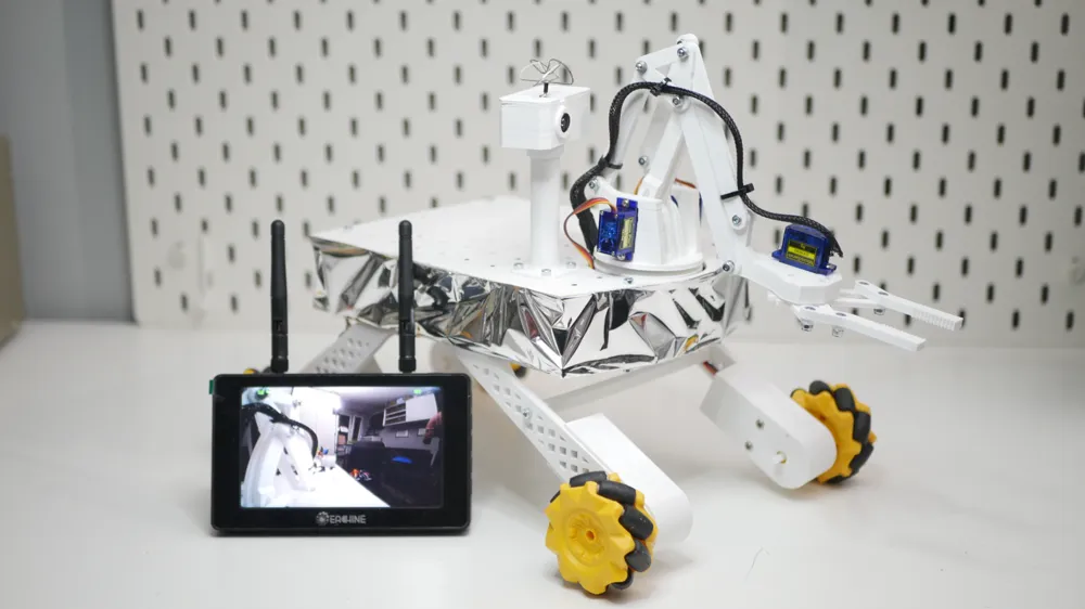 Mini Mars Rover by Nikodem Bartnik - MakerWorld