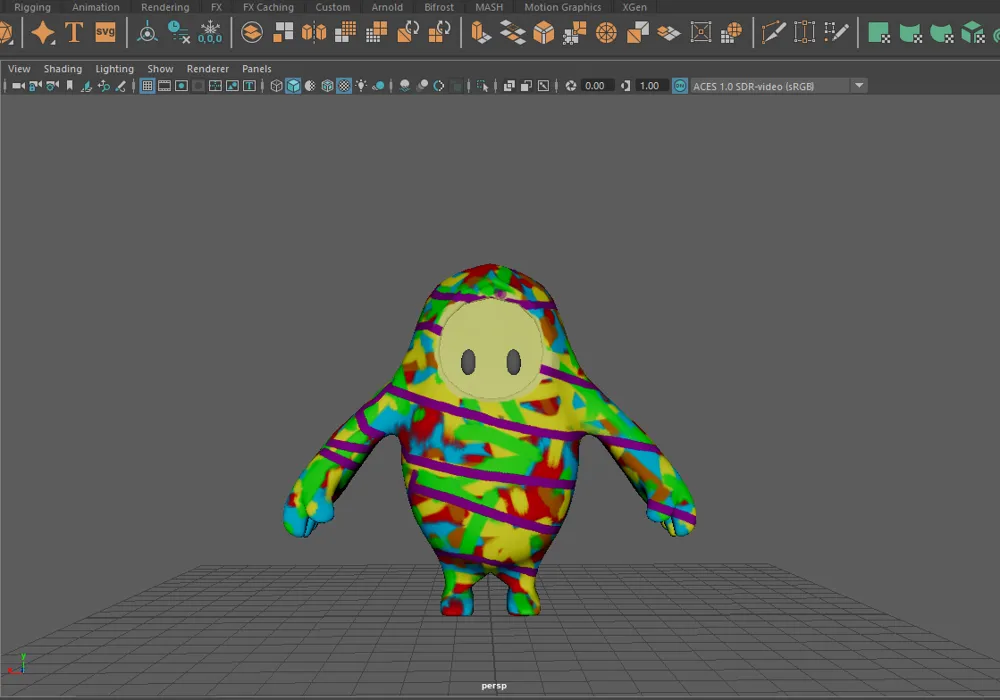 Fall Guys Player Model by Nicolas Cheng - MakerWorld