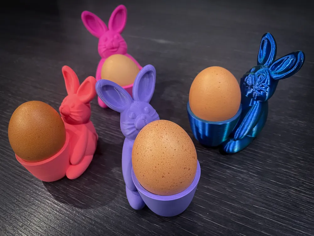 Easter bunny egg cup Remixed by Sergej P - MakerWorld