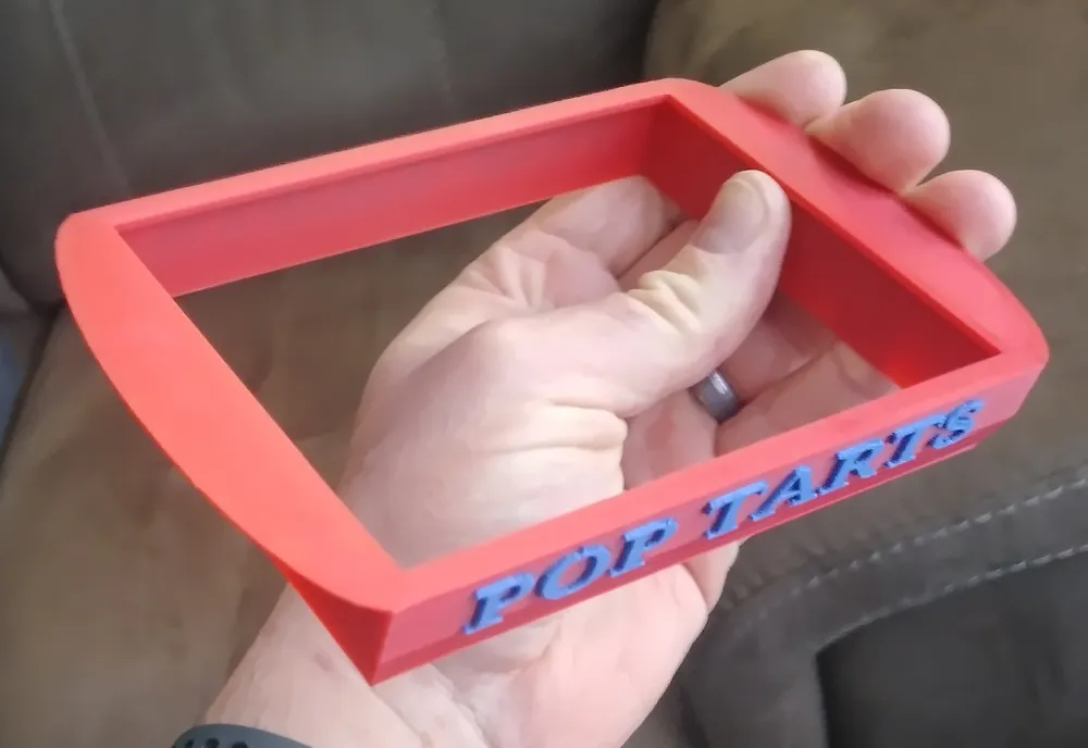 3"x5" cutter used for home made pop tarts by billkmore - MakerWorld