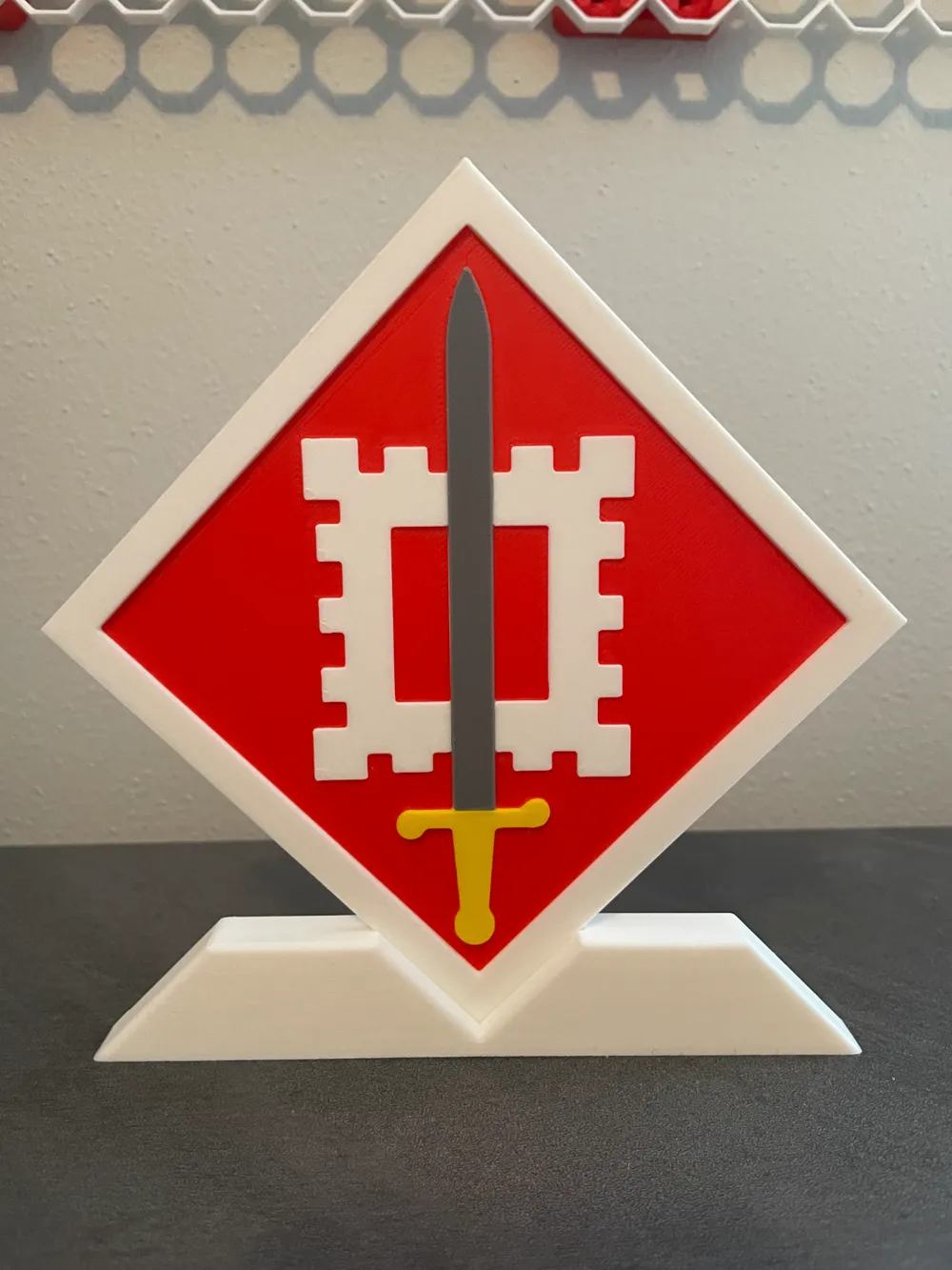 18th Engineer Brigade Logo by broberts442 - MakerWorld
