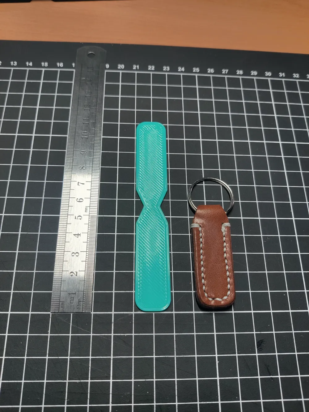 Leather Keychain Templates (4 Variations) by Pengolin - MakerWorld