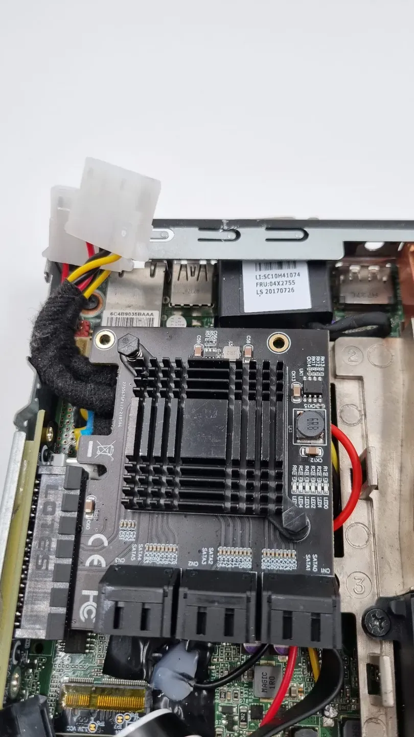 3D printed NAS case for tiny M710Q / M910Q / M720Q / M920Q for 2.5 ...