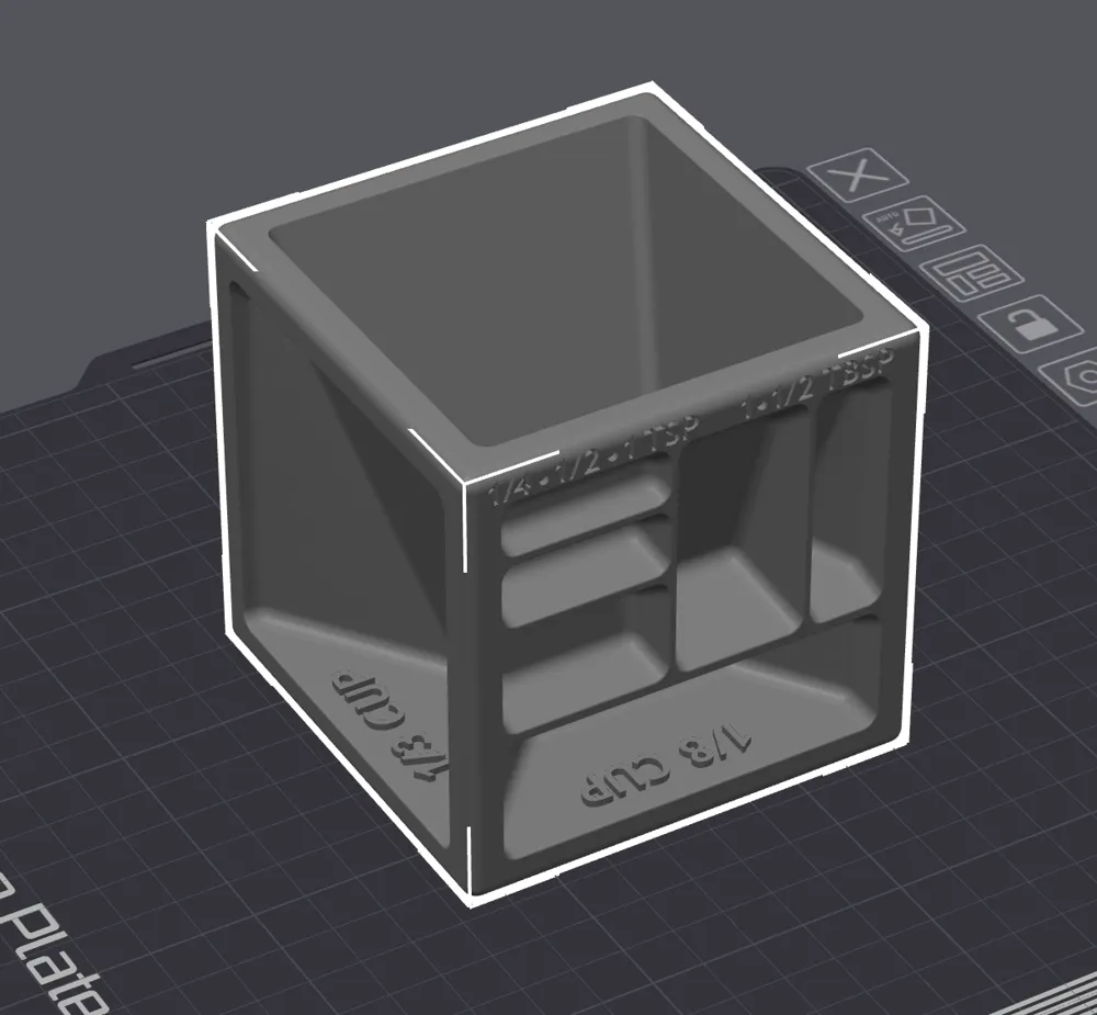 Measuring cube by WowModels - MakerWorld