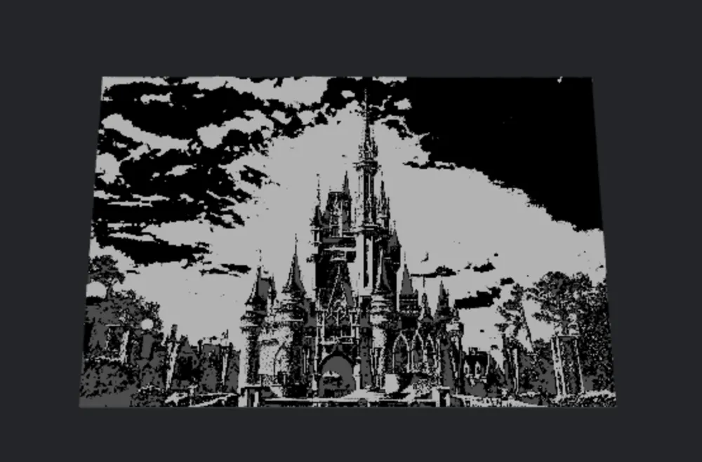 Disney castle Art by allstarofficial - MakerWorld