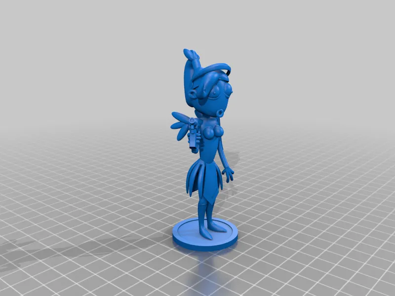 Overwatch Mersy figurine based on ArhyBES design 3D print model by ...