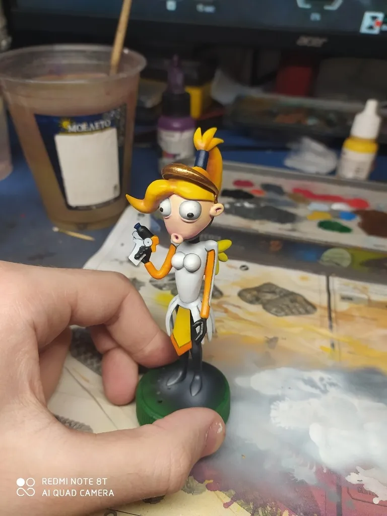 Overwatch Mersy figurine based on ArhyBES design 3D print model by ...